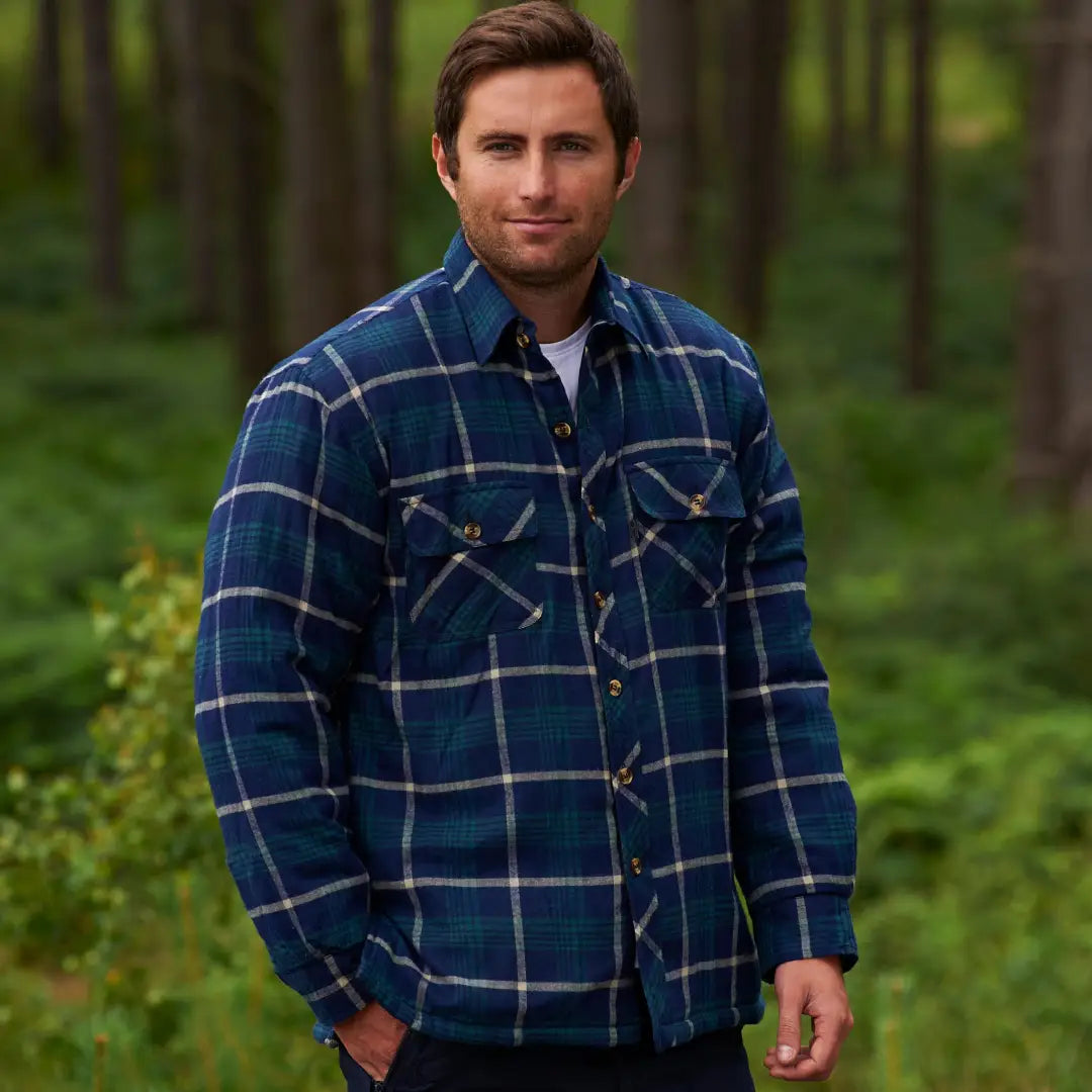 Stay Warm with Mens Padded Shirts - Top Brands – New Forest Clothing