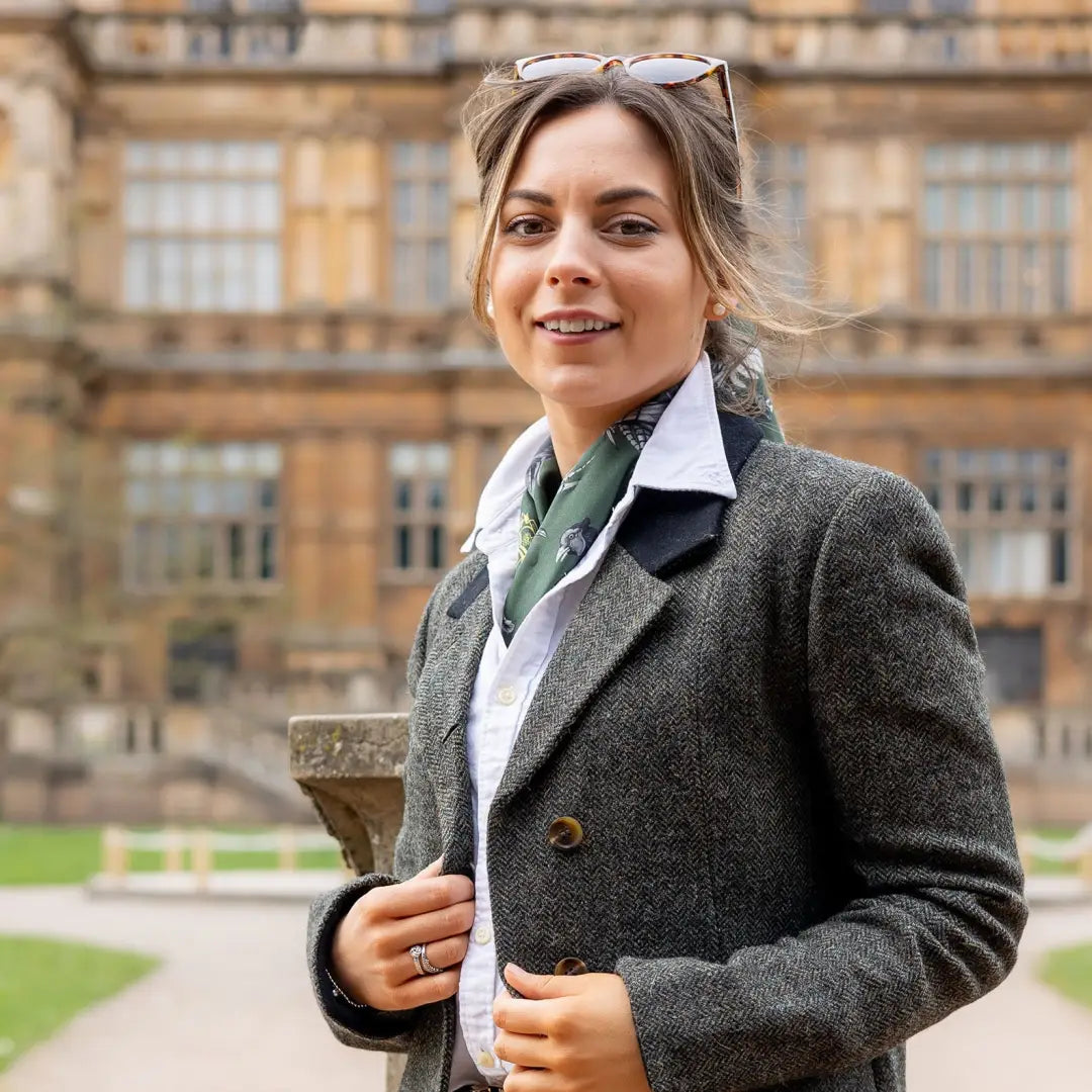 New Forest Lizzie Tweed Coat At New Forest Clothing