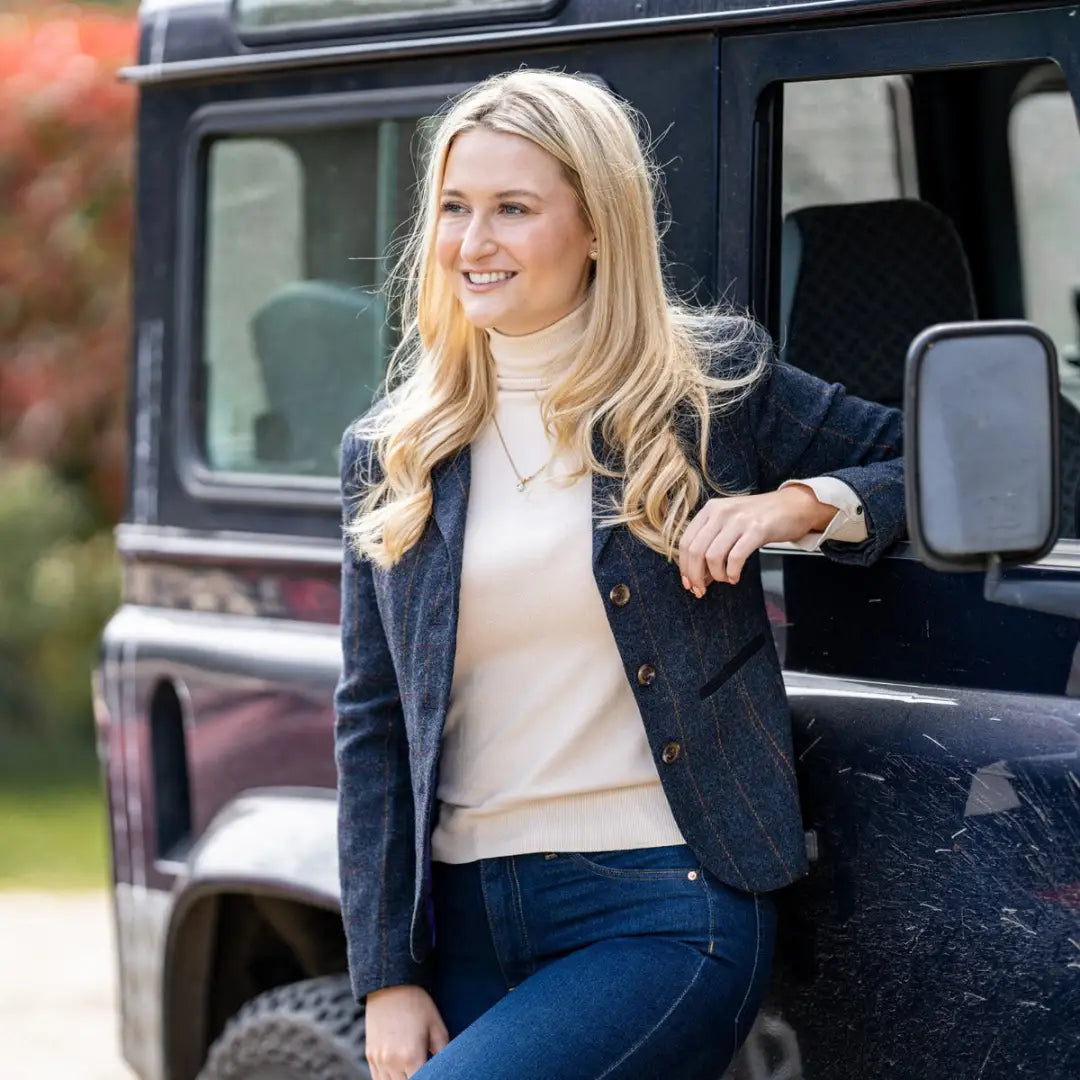 New Forest Polly Tweed Blazer At New Forest Clothing